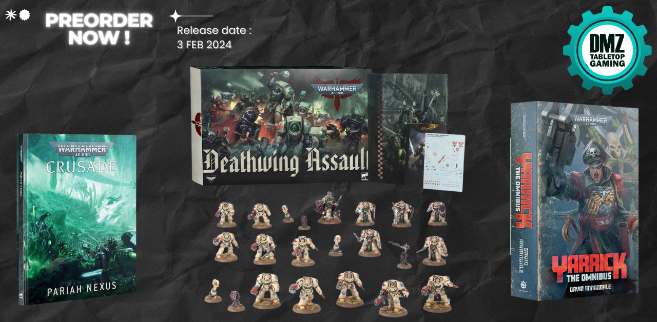 Preorder dark angels army set – DMZ HK