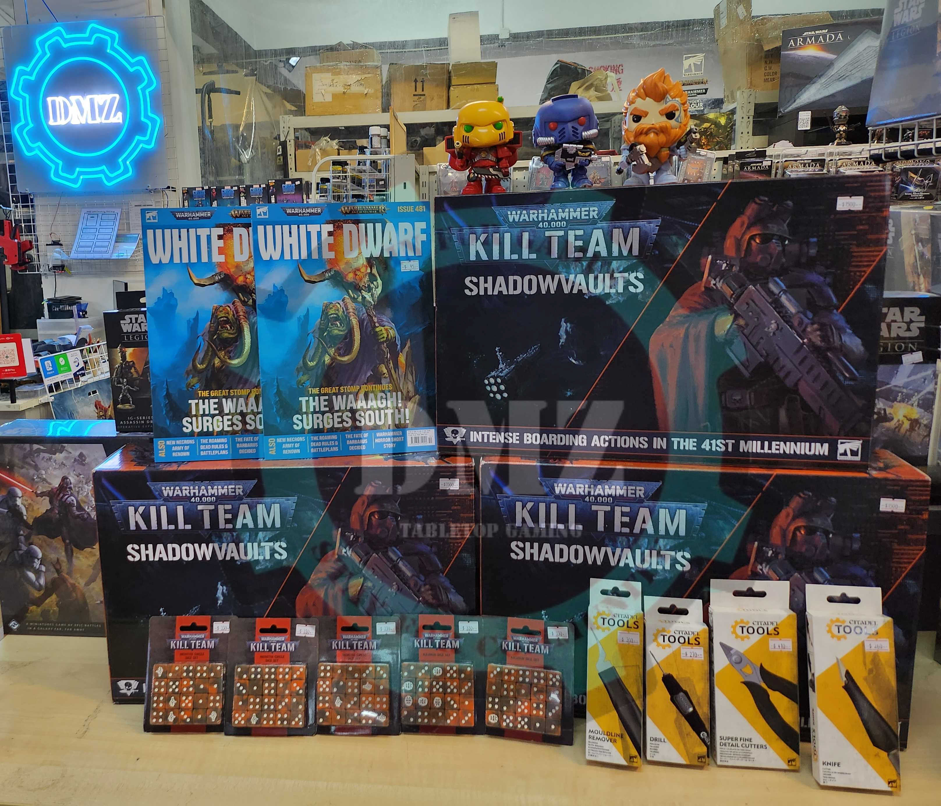New Stock Kill Team / Tools / White dwarf – DMZ HK