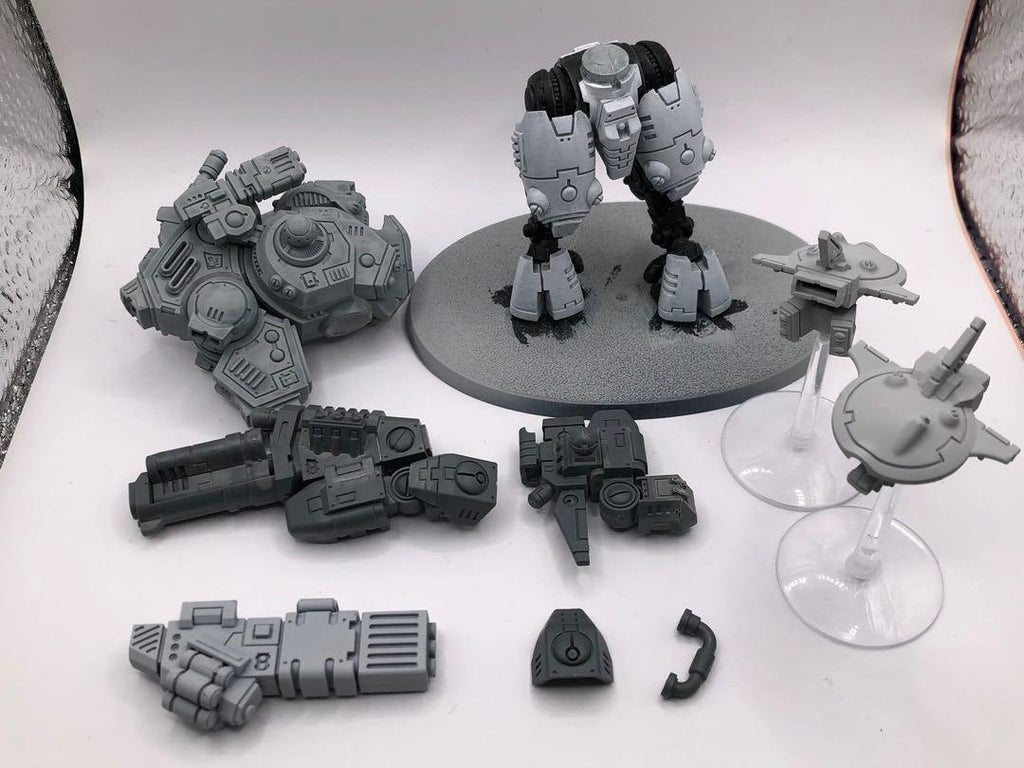 SSS683 Tau Empire Ghost Keel Battlesuit and stealth drones – DMZ HK